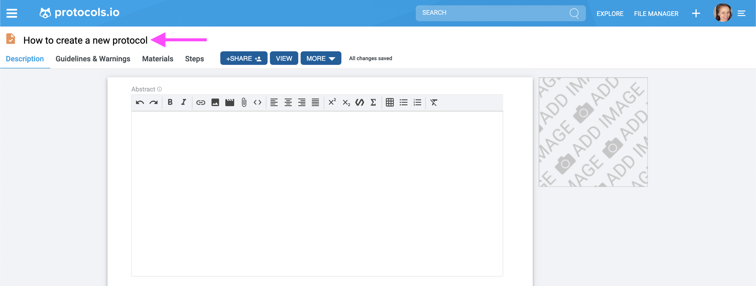 How to create a new protocol