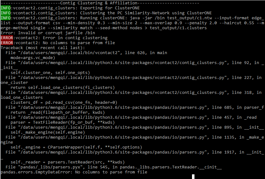 Applying vContact to Viral Sequences and Visualizing the Output ...