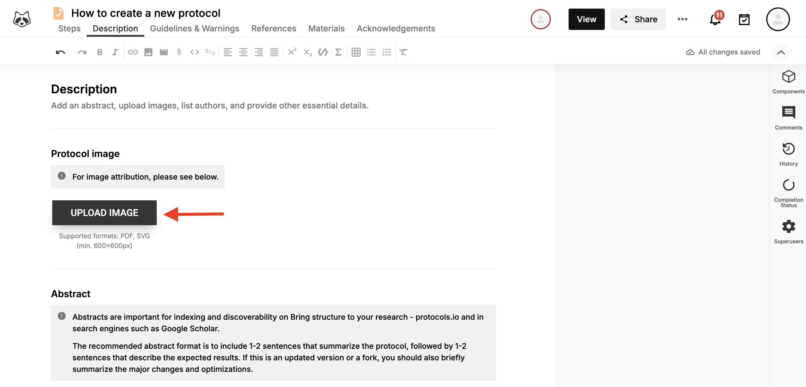Create a new private protocol