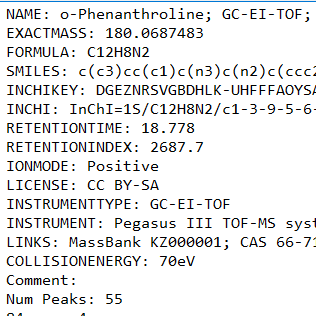 Steps for Building an Open Source EI-MS Mass Spectral Library for GC-MS ...